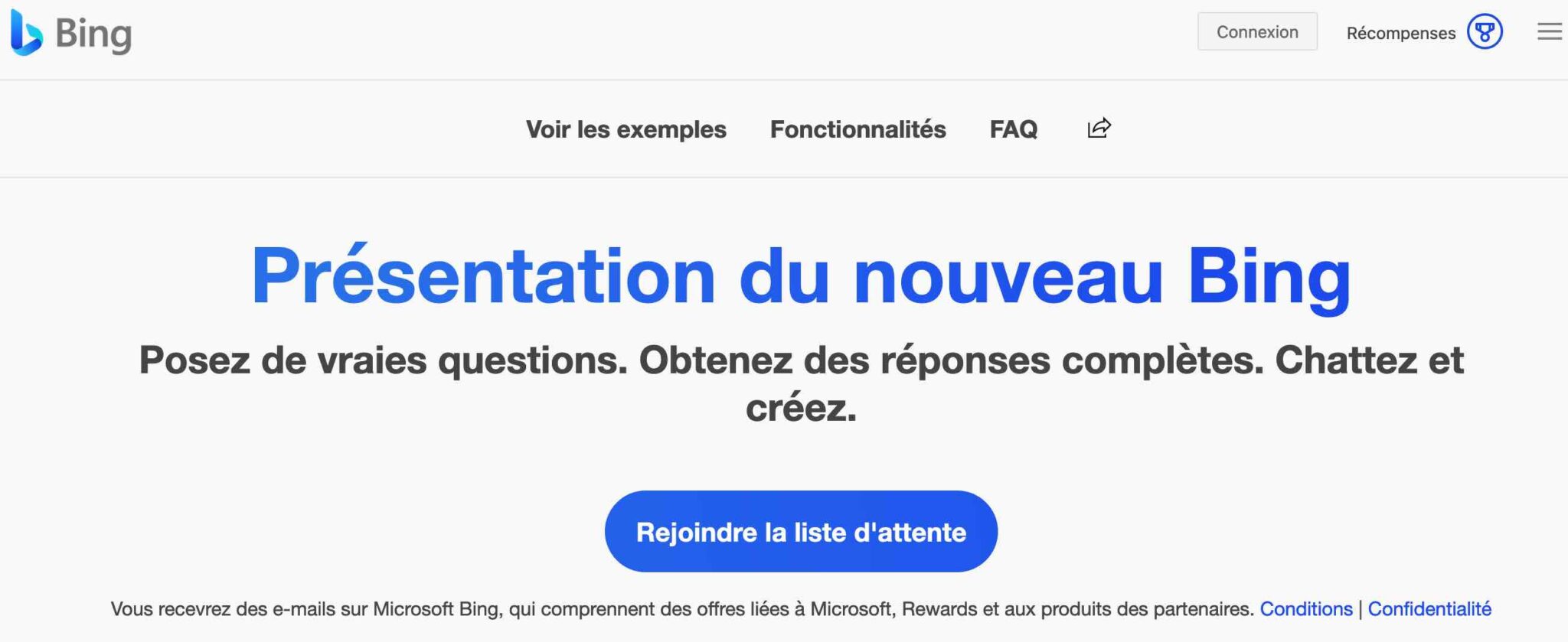 Bing et ChatGPT : comment accéder au nouveau moteur de recherche