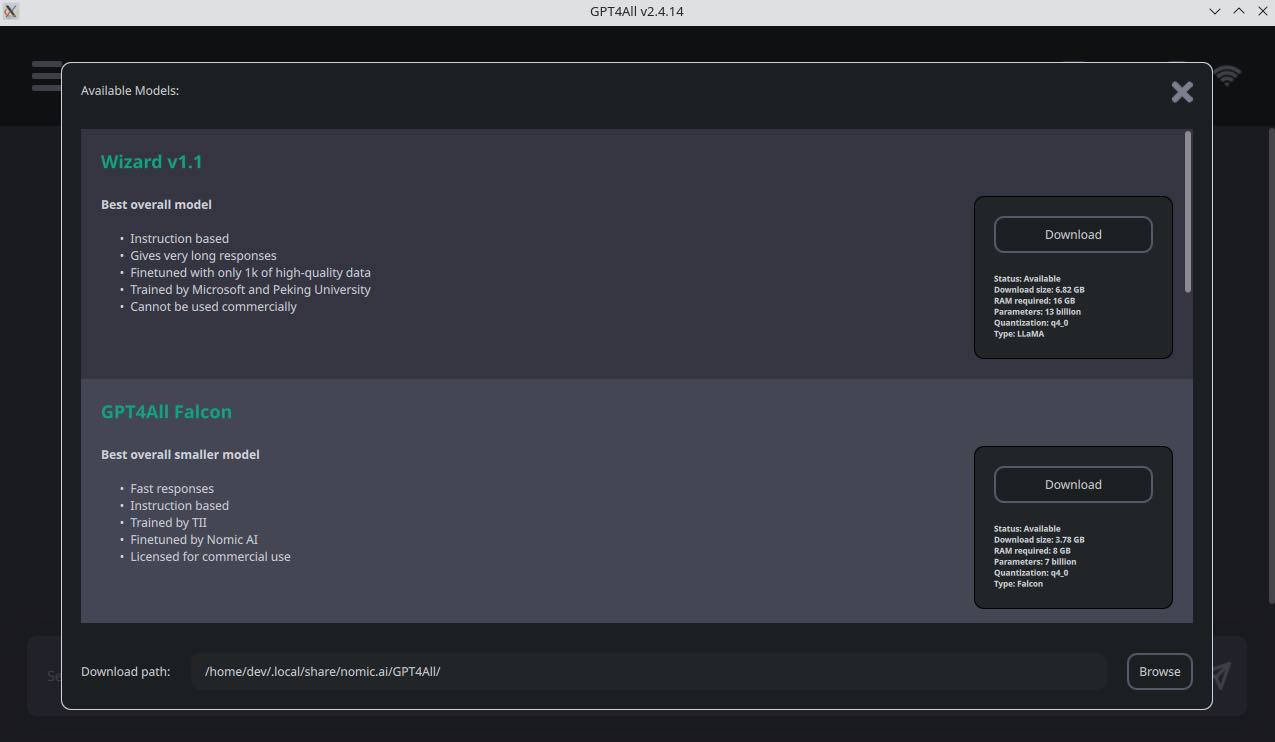 GPT4All : une IA avec interface graphique à installer sur son PC