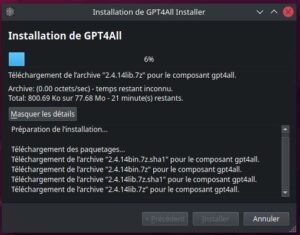 GPT4All : une IA avec interface graphique à installer sur son PC