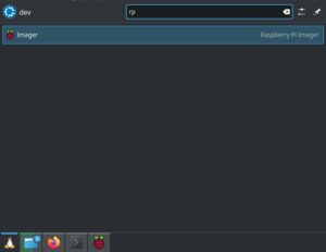 Installer Raspberry Pi OS avec rpi-imager sur Linux Ubuntu