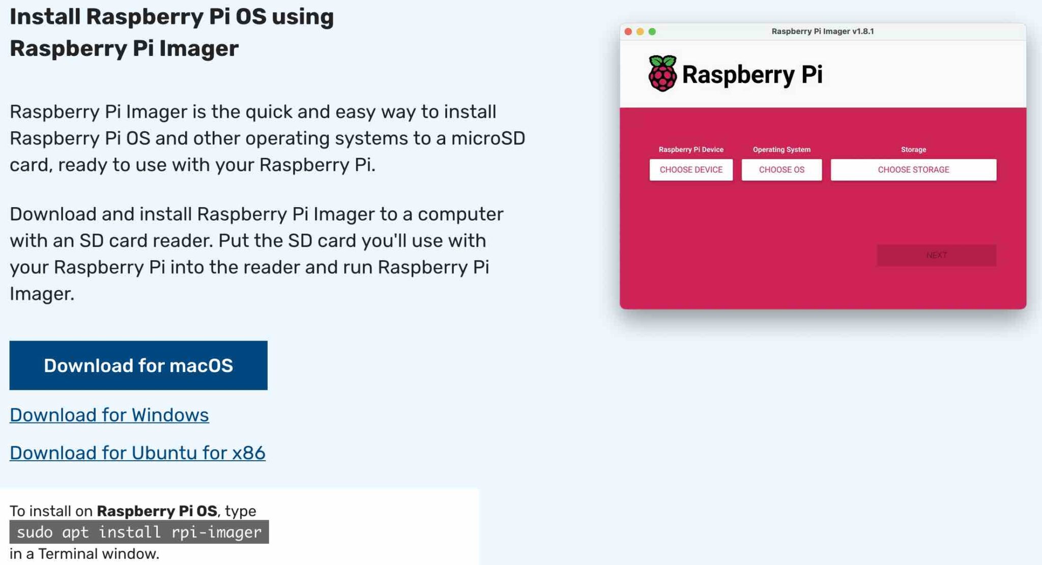 Installer Raspberry Pi Os Avec Rpi Imager Sur Linux Ubuntu
