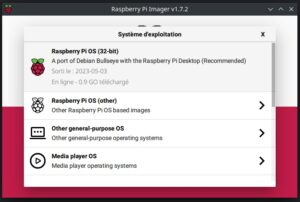 Installer Raspberry Pi OS avec rpi-imager sur Linux Ubuntu