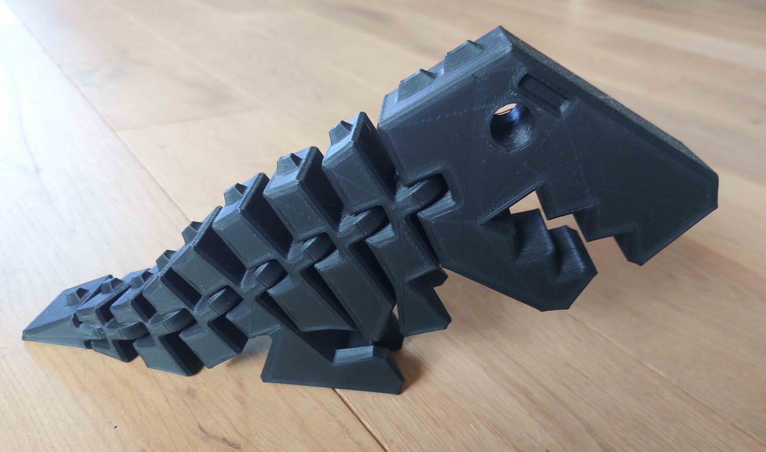 Jouet flexible Flexi Rex : un dinosaure articulé